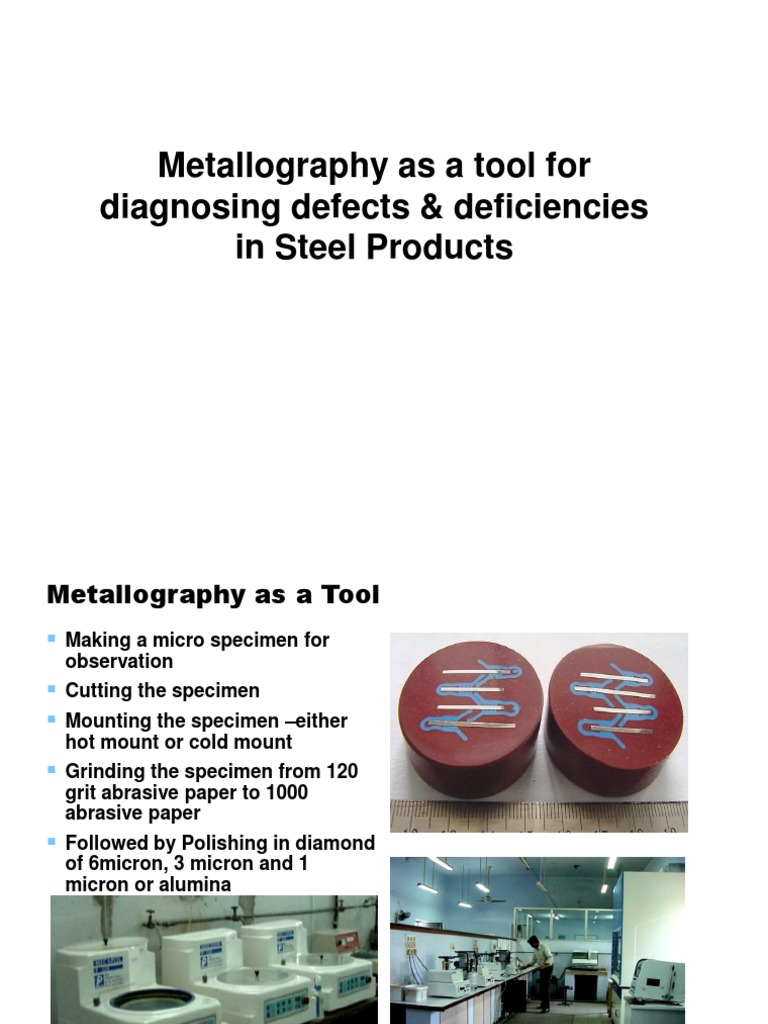 Surface Defects in Steel Products | PDF | Rolling (Metalworking ...