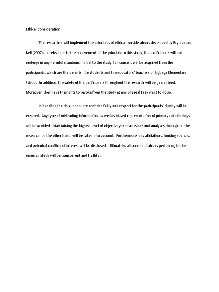 Ethical Considerations in Research | PDF | Self-Improvement | Wellness