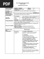 Detailed Lesson Plan in HUMSS | PDF | World Politics | President Of The Philippines