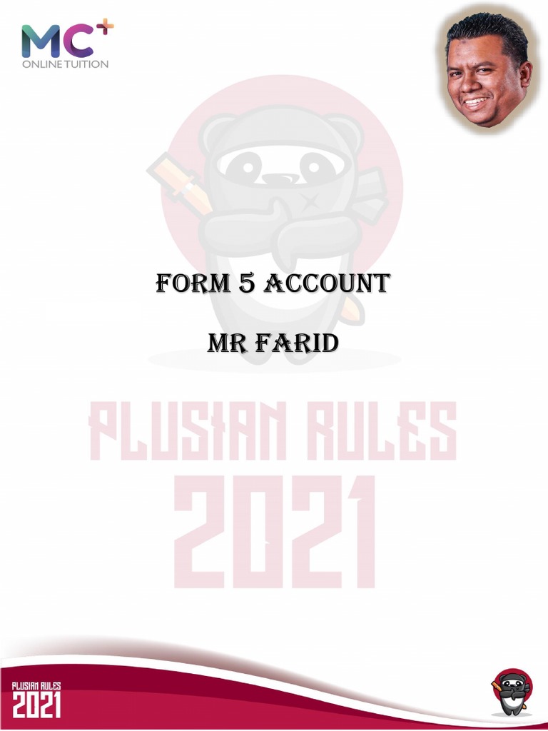 Form 5 Acc | PDF