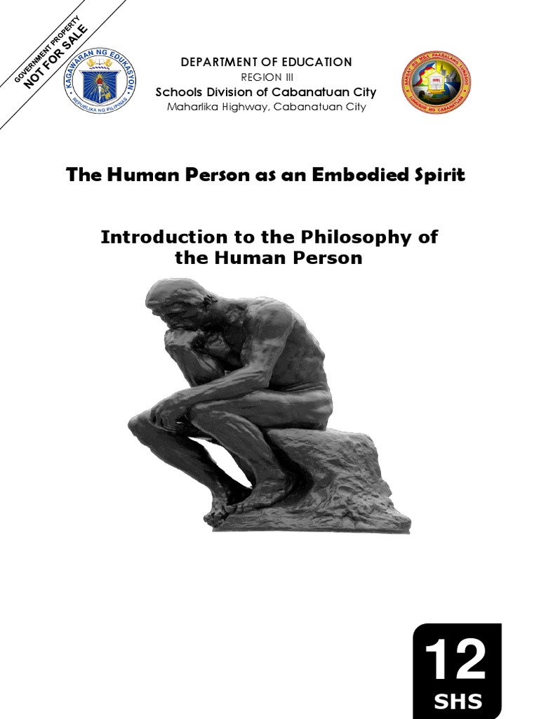 SLM G12 Week 3 Human Person As An Embodied Spirit | Download Free PDF ...
