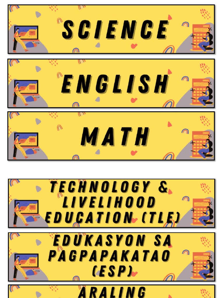 Subject - Template | PDF