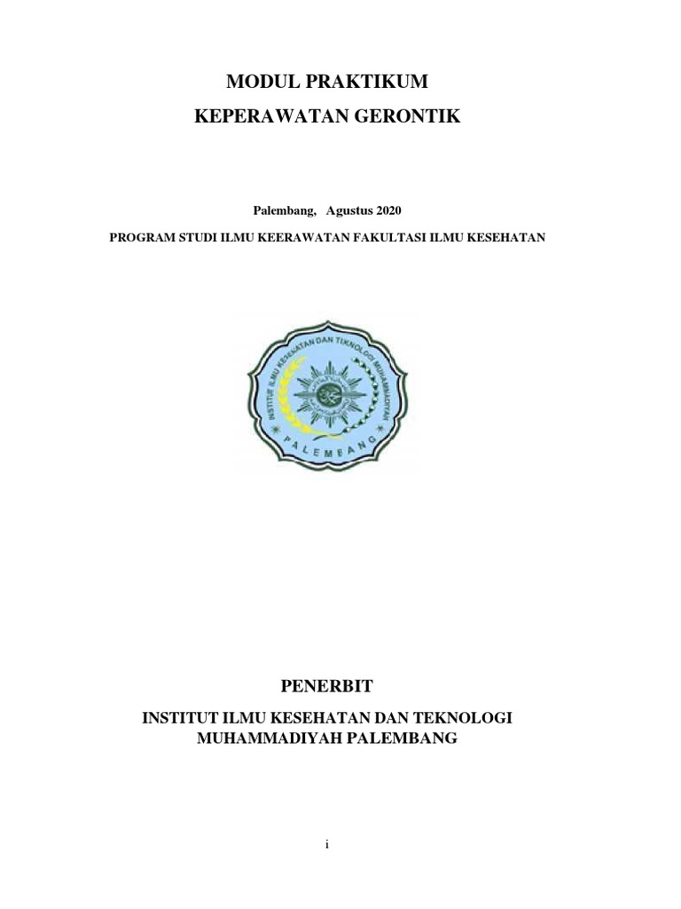 Modul Praktikum Keperawatan Gerontik | PDF