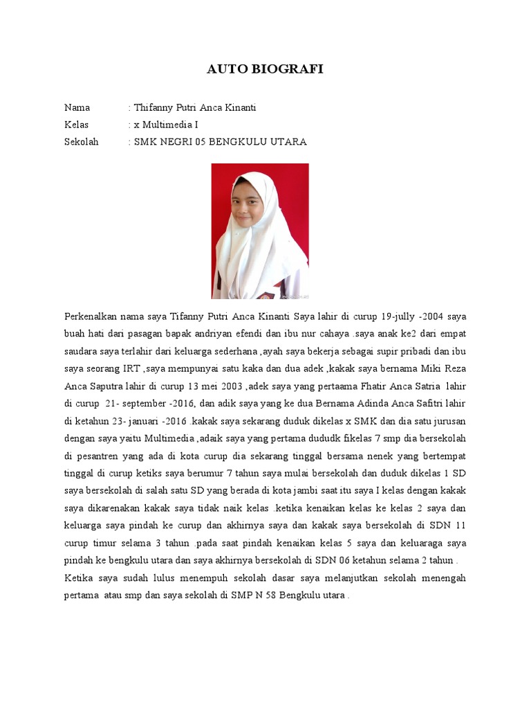 Auto Biografi Pdf