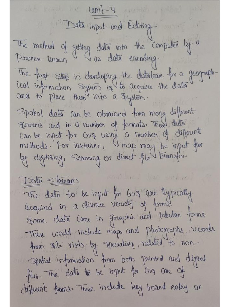 Rs&gis Unit-4 | PDF