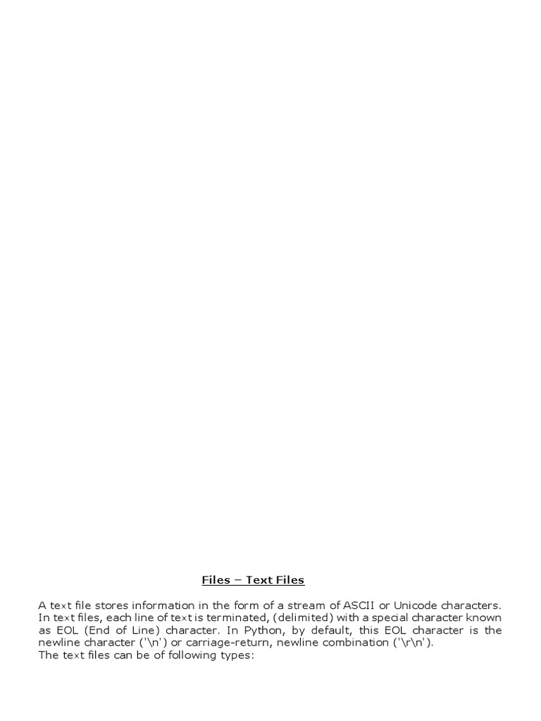 CH 3 | PDF | Comma Separated Values | Computer File