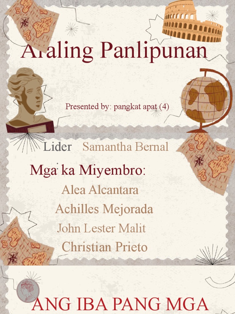 Araling Panlipunan | PDF