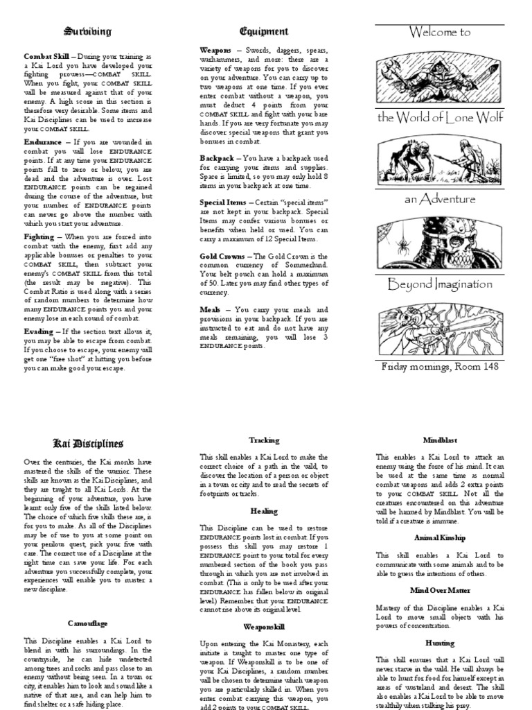 Lone Wolf Brochure 2018 | PDF