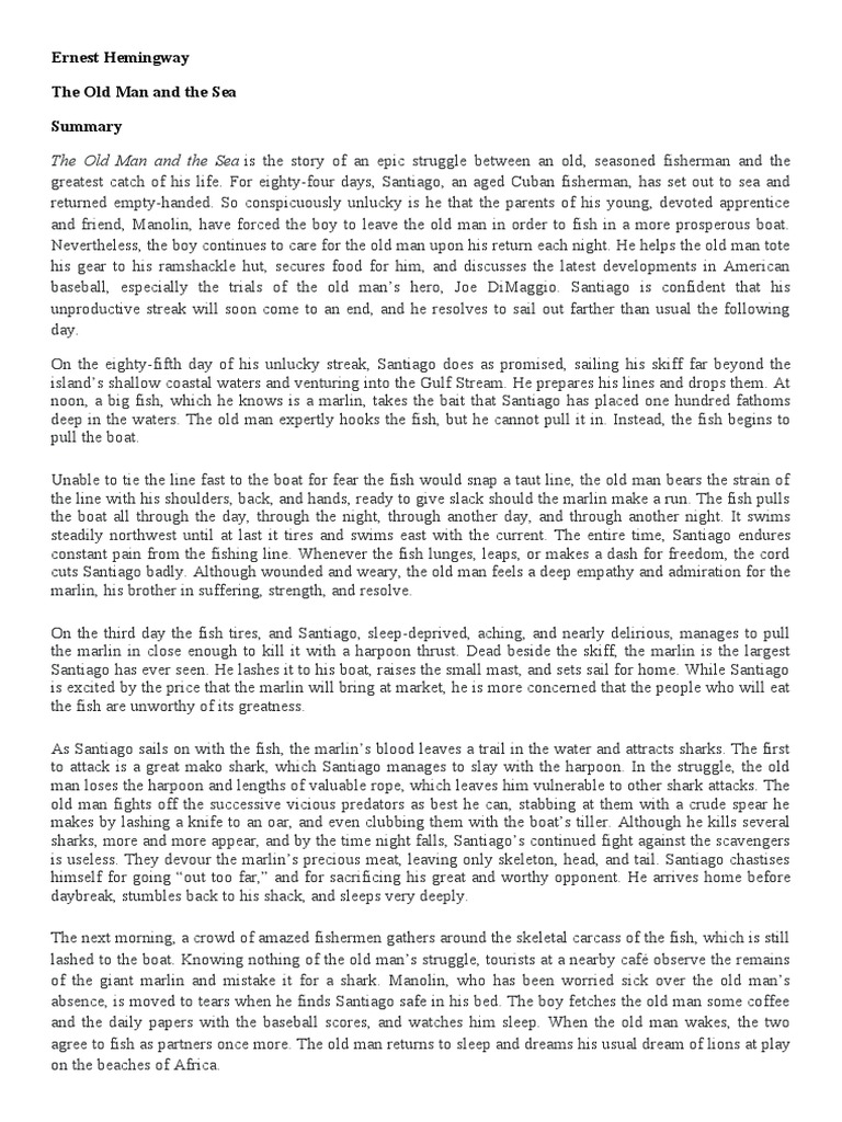 Ernest Hemingway | PDF