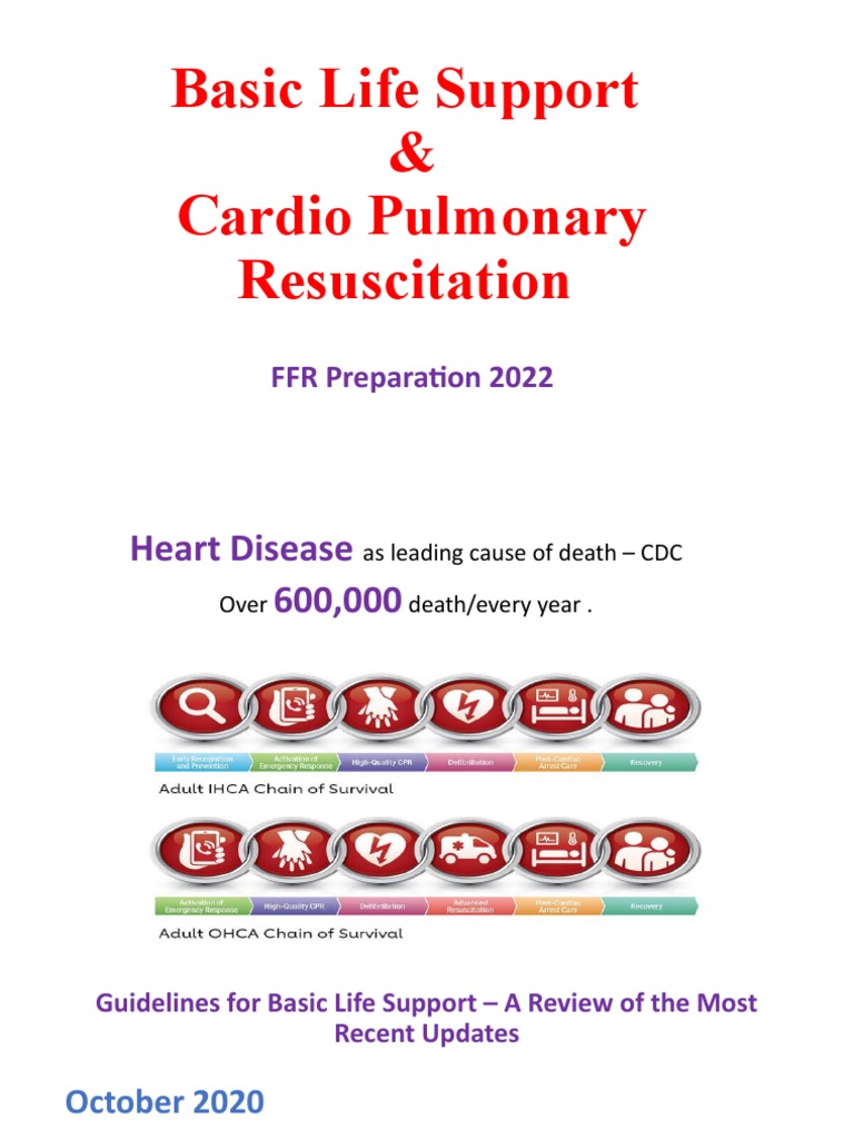 BLS and CPR Guidelines 2022 Update | PDF | Cardiopulmonary ...