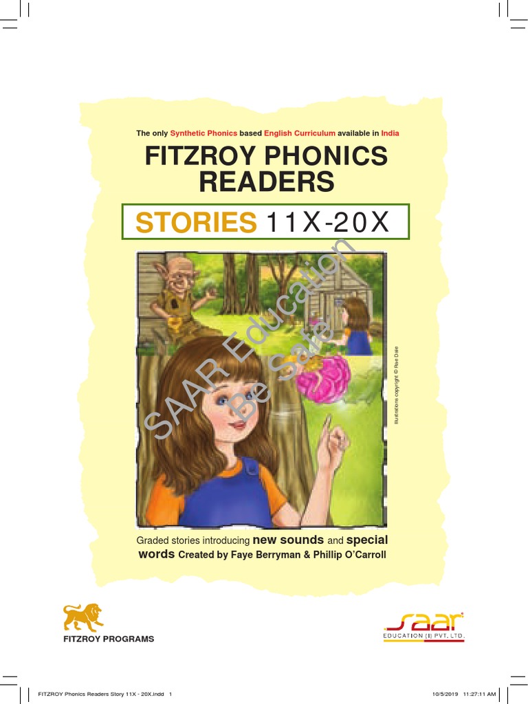 Fitzroy Phonics Reader 11X 20X Final | PDF | Literacy | Cognitive Science