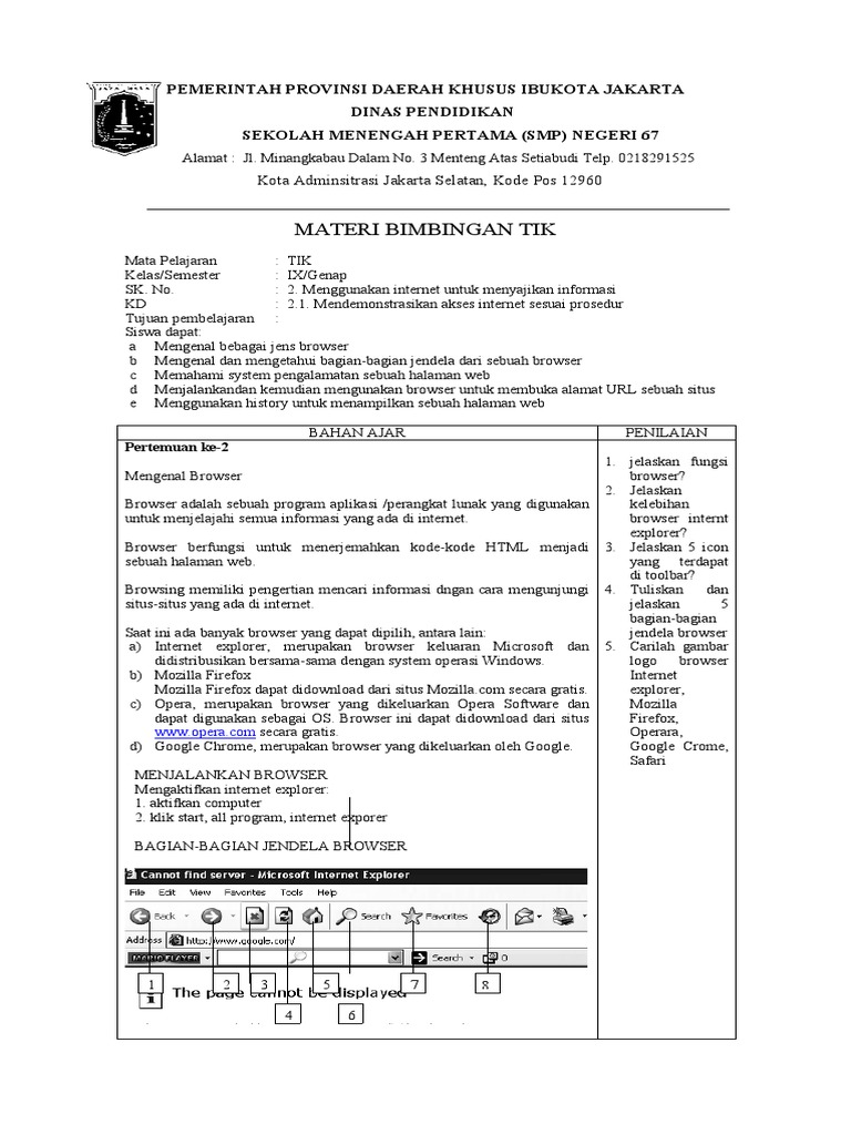 Pertemuan 1 Browser | PDF | Seni | Komputer