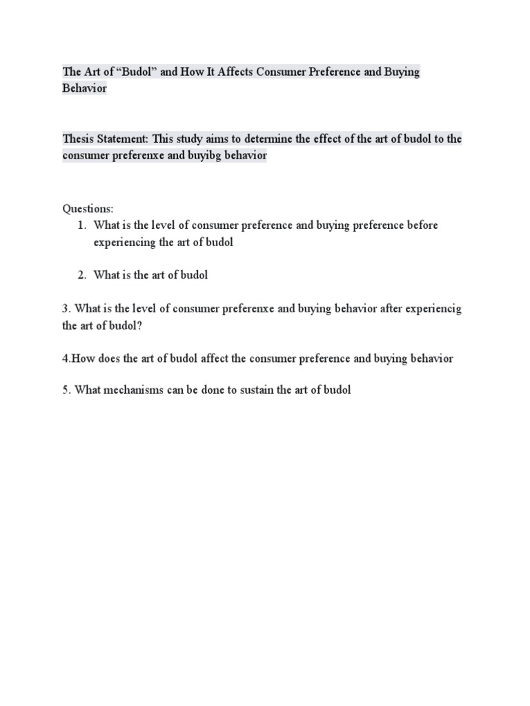 The Art of Budol | PDF