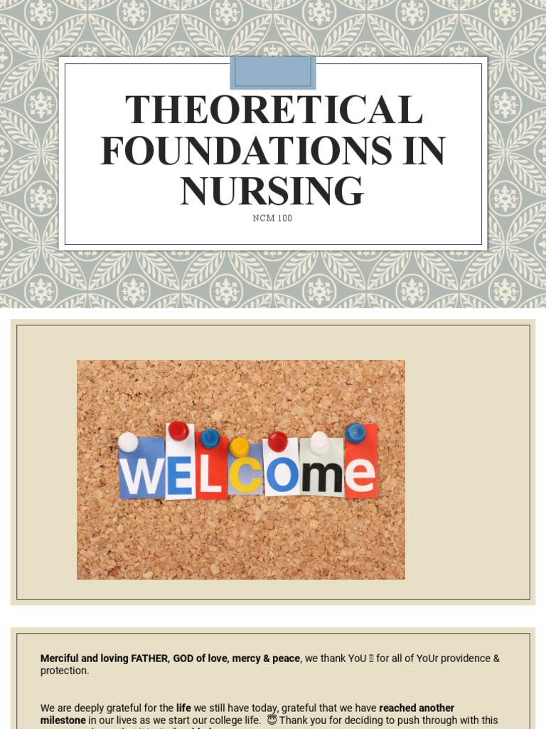 TFN Unit 1 2022 | PDF | Nursing | Evidence Based Medicine