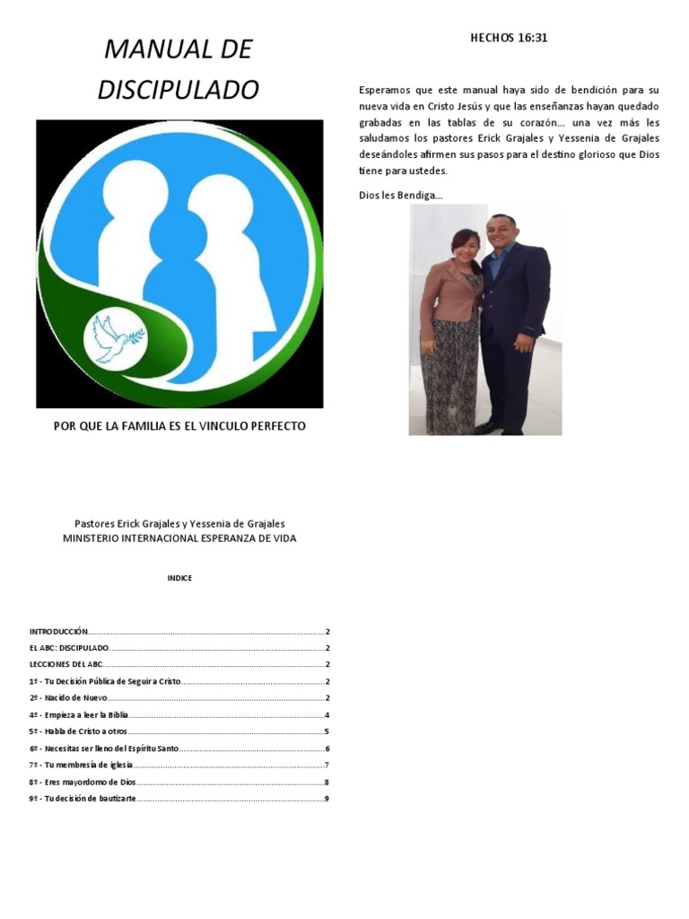 DISCIPULADO | PDF | Jesús | Oración