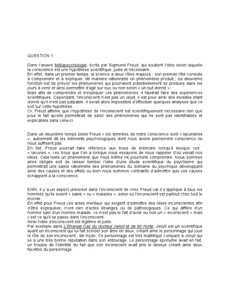 Philo | PDF | Sigmund Freud | Conscience