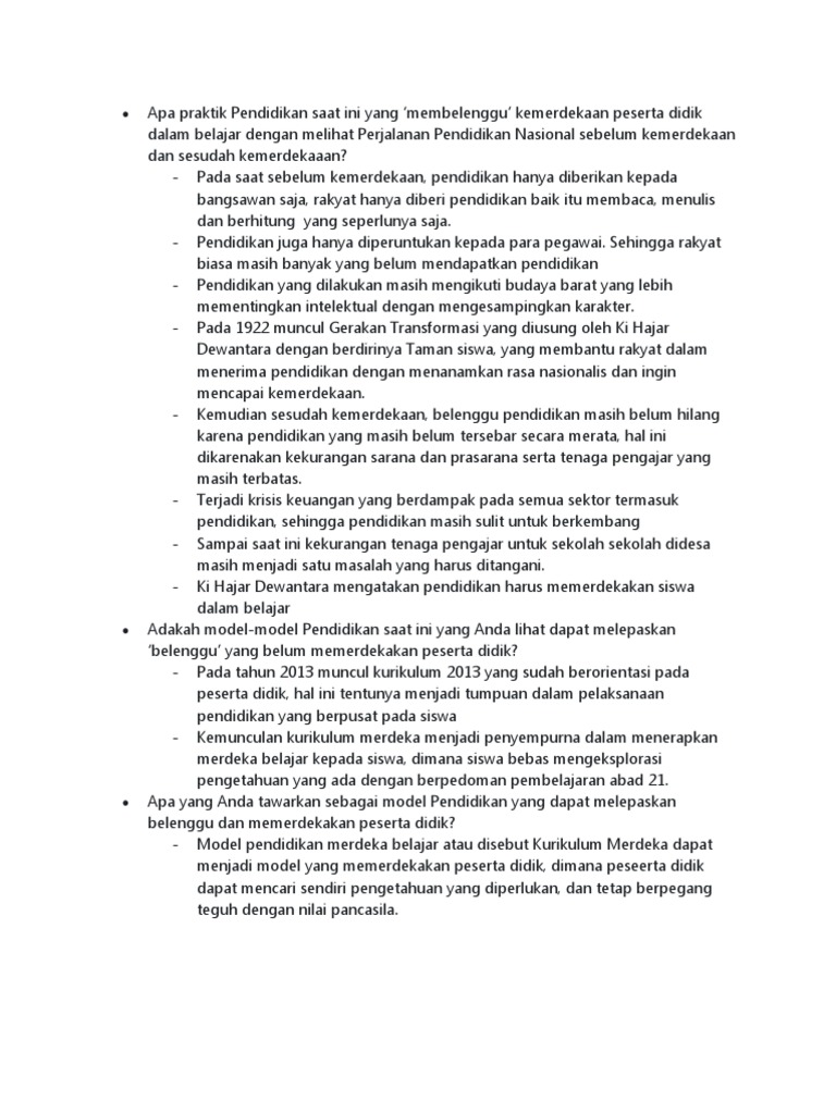 Materi Diskusi, Mind Map Dan Buat Video | PDF