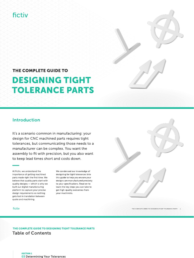 Fictiv GuidetoTightTolerances Small | PDF | Engineering Tolerance ...