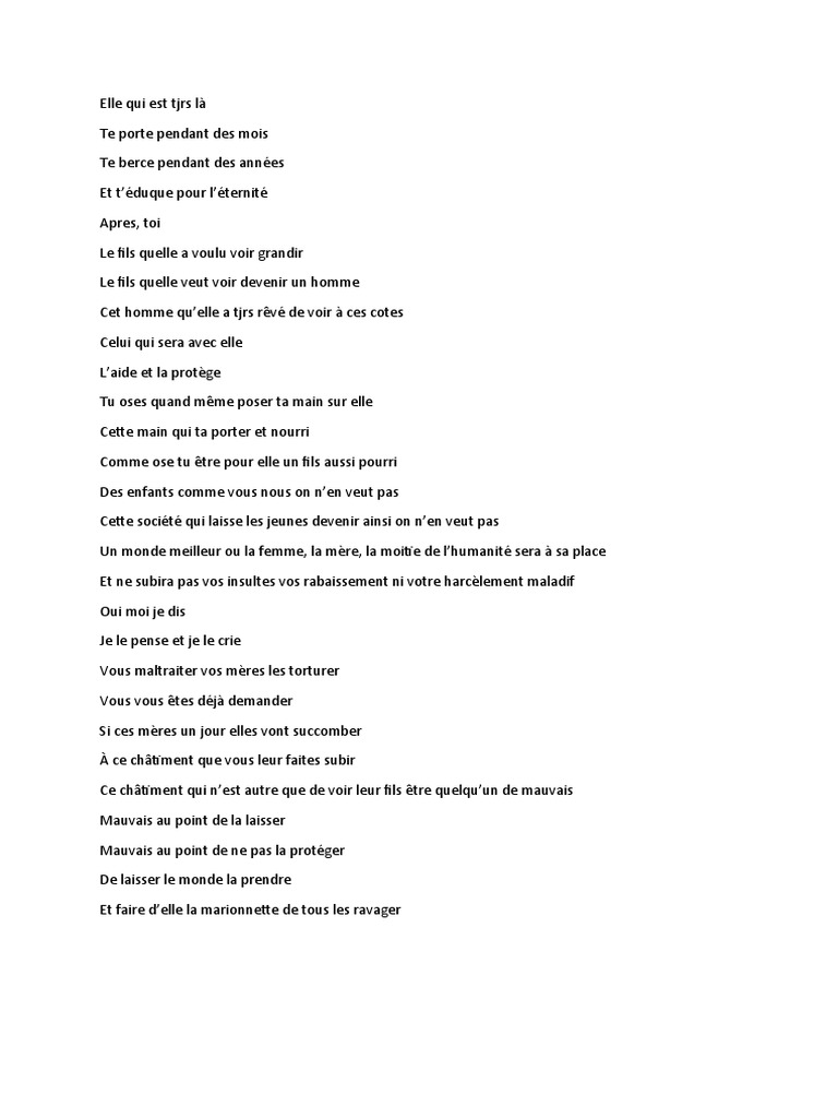 Slam | PDF | Sciences sociales | Développement personnel