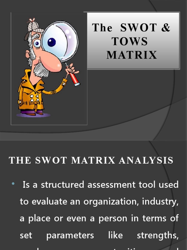The Swot Matrix Analysis | Download Free PDF | Swot Analysis | Business