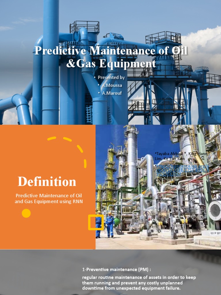 Predictive Maintenance in Oil & Gas | PDF | Artificial Neural Network | Applied Mathematics