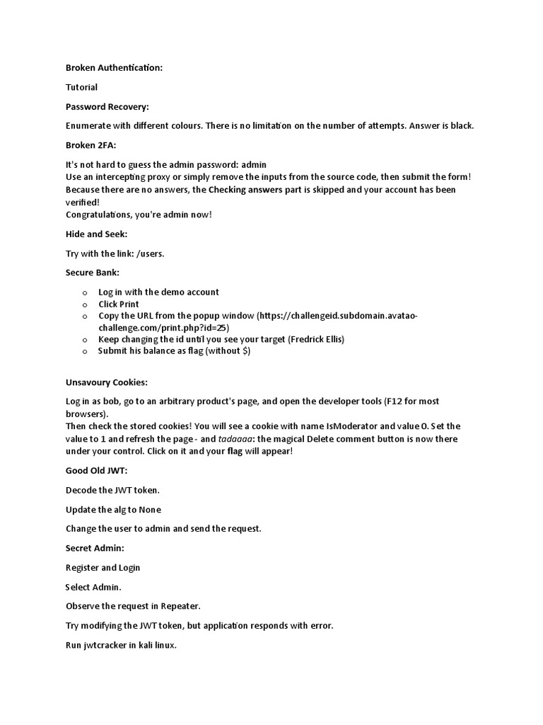Solution Notes TH | PDF | Http Cookie | Login Solution Notes TH | PDF | Http Cookie | Login