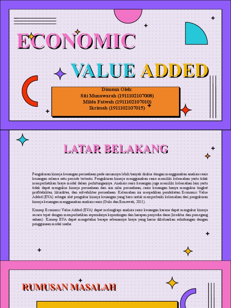 Metode Economic Value Added (EVA) | PDF