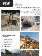 Excavation and Earthwork Cost Rates | PDF | Soil