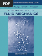 Fundamentals of Fluid Mechanics 8th Edition Solution Manual | PDF | Fluid Dynamics | Velocity