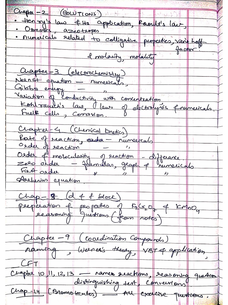 Important Topics Physics Class 12! | PDF
