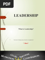 Leadership Script | PDF | Leadership | Strategic Leadership