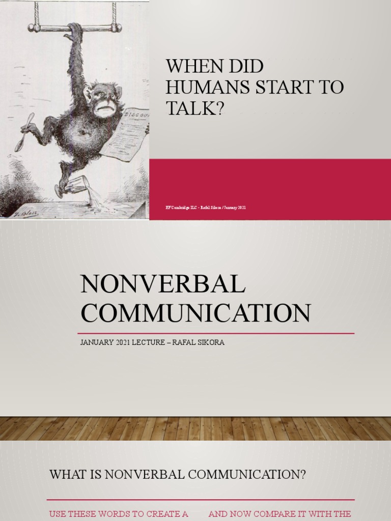 Nonverbal Communication Lecture | PDF | Nonverbal Communication ... Nonverbal Communication Lecture | PDF | Nonverbal Communication ...