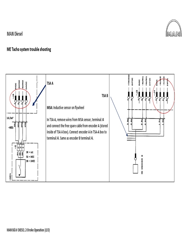 MAN Diesel 2-Stroke Tacho Troubleshooting | PDF