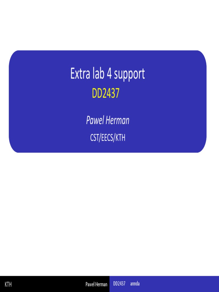 Lab4 RBM DBN Extra Slides | Download Free PDF | Cybernetics | Computational Neuroscience