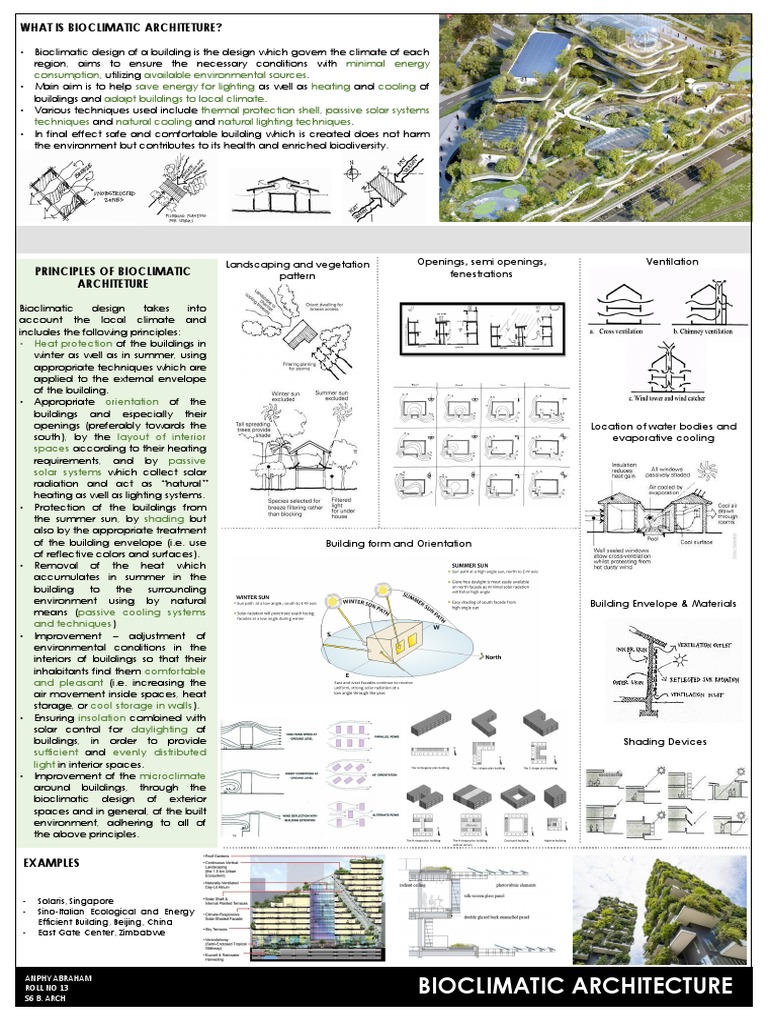 Bio Climatic Architecture | PDF | Green Building | Heat Transfer