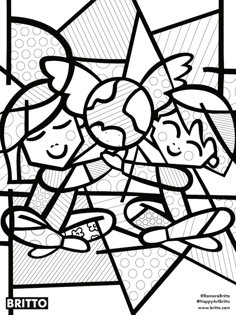 Children of The World Coloring Page | PDF