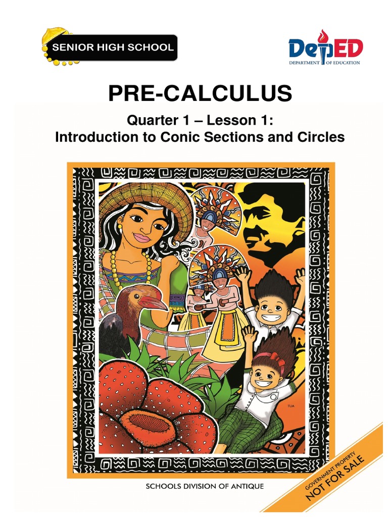 Pre - Cal Q1 - M1 - INTRO TO CONIC SECTIONS and CIRCLES - Final For ...