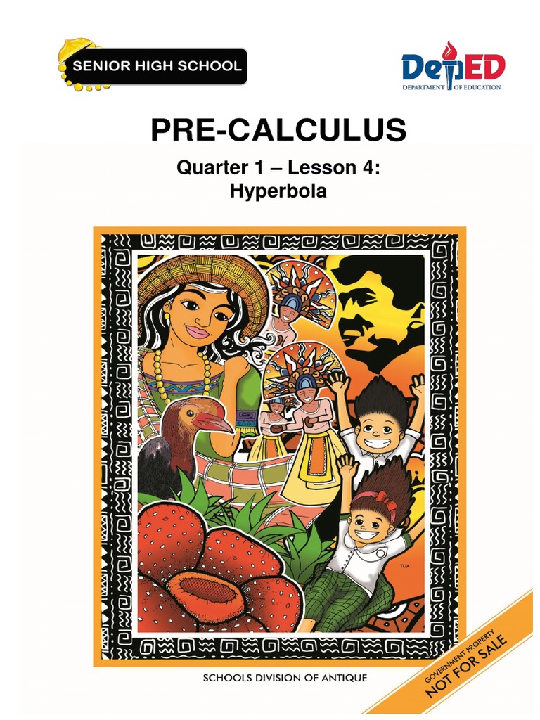 Pre Cal-Q1 m4 Hyperbola Final | PDF | Ellipse | Perpendicular