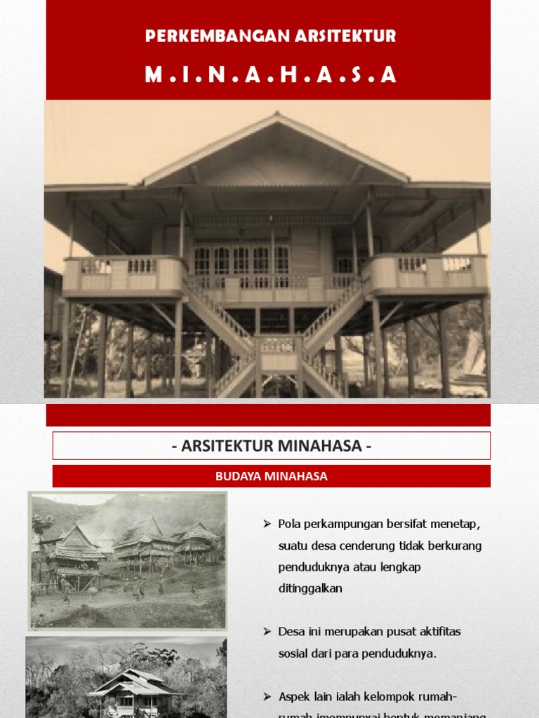 8 - Arsitektur Minahasa | PDF