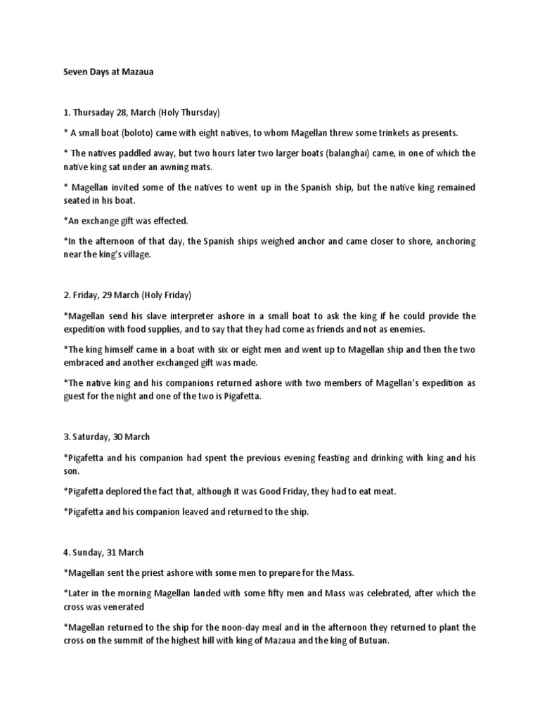 Seven Days at Mazaua 85-86 | PDF | Water Transport