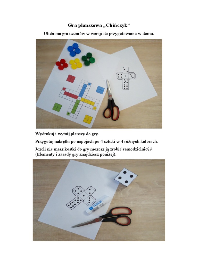 Gra Planszowa Chinczyk 30145 | PDF