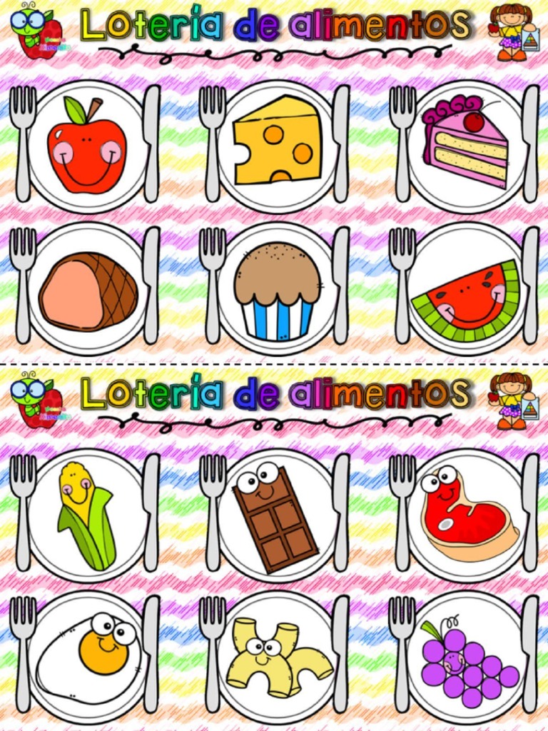 Loteria de Alimentos | PDF