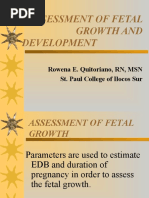 Fetal Measurement Standards Chart | PDF | Fetus | Clinical Medicine