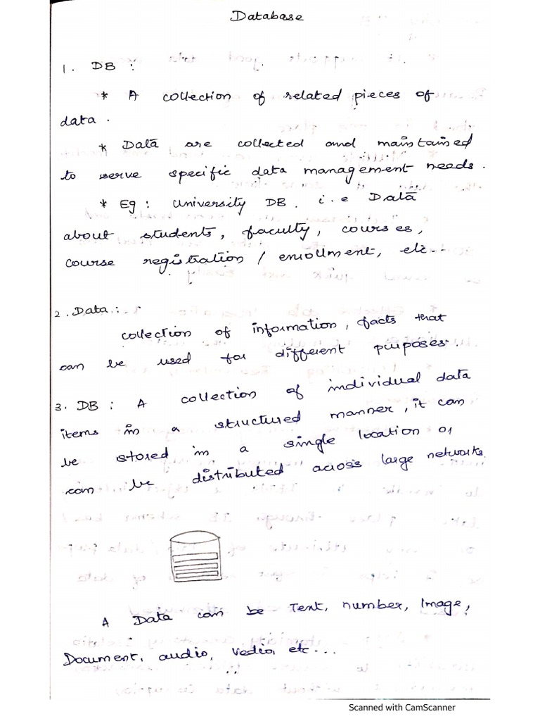 Sql Notes Pdf