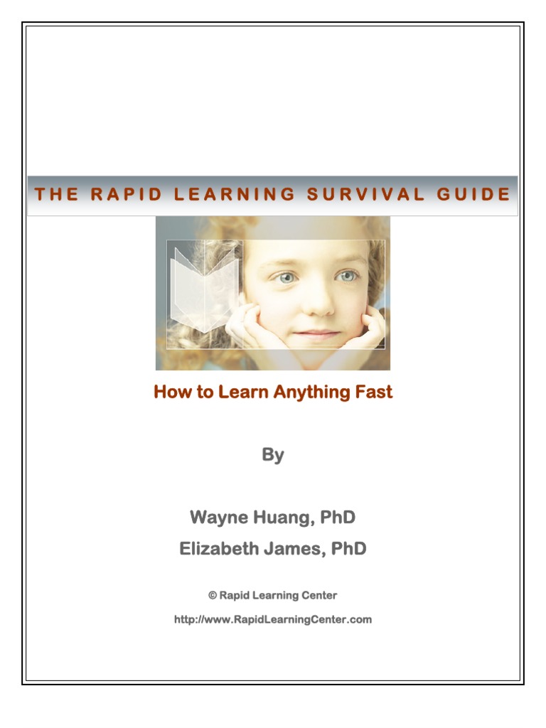 Rapid Learning Guide | PDF | Lecture | Critical Thinking