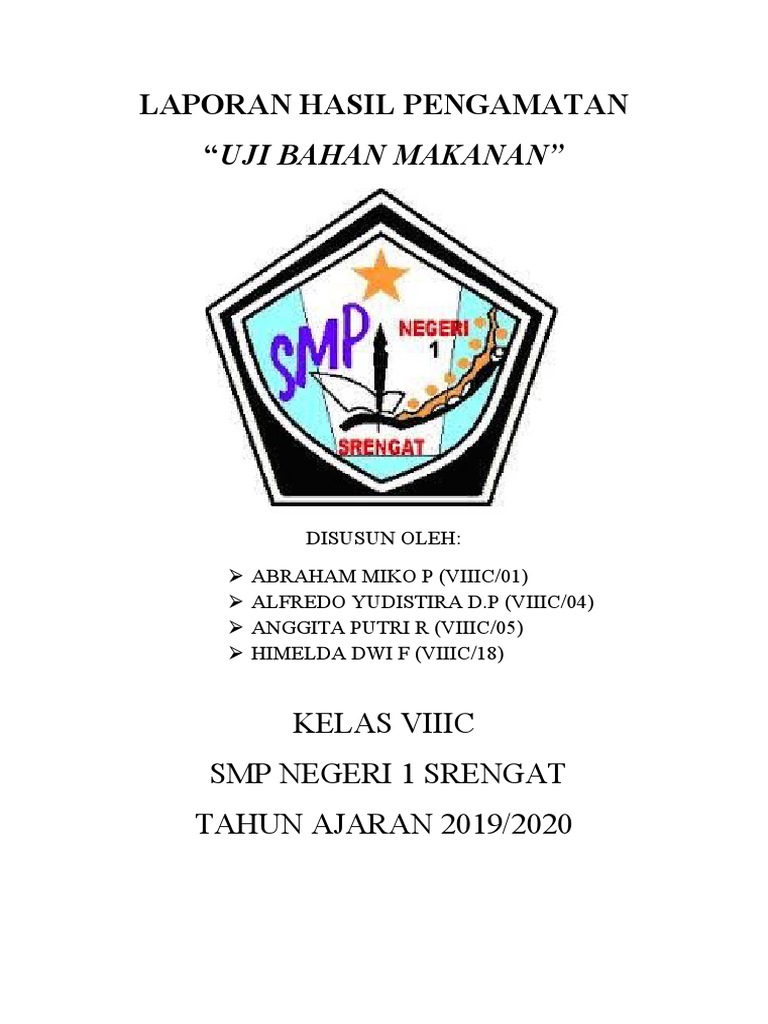 Uji Kandungan Nutrisi Makanan | PDF