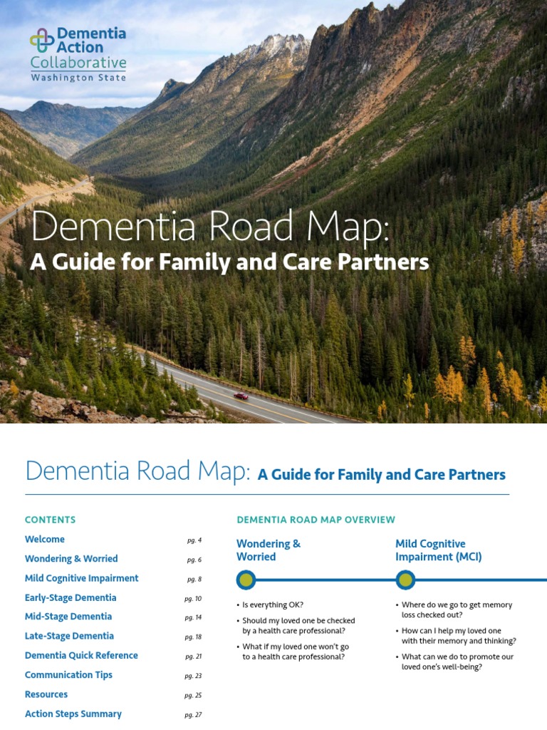 Dementia Road Map - A Guide For Family and Care Partners | PDF ...