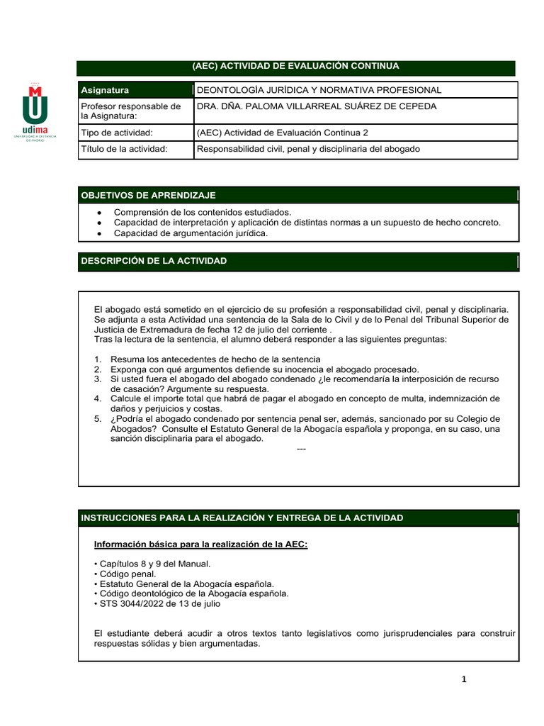 Aec 2 | PDF | Justicia | Crimen y violencia