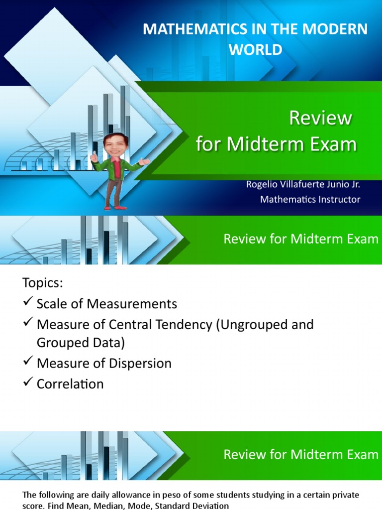 Review For Midterm | PDF | Arithmetic | Analysis