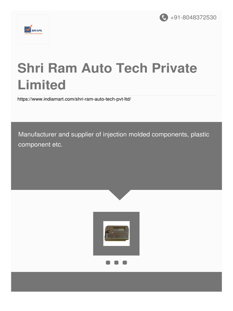 Shri Ram Auto Tech Private Limited | PDF | Industrial Processes ...